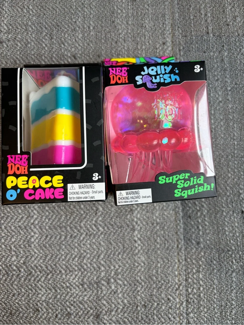 Schylling | Toys | Nee Doh Bundle Pink Jelly Squish And Peace O Cake ...